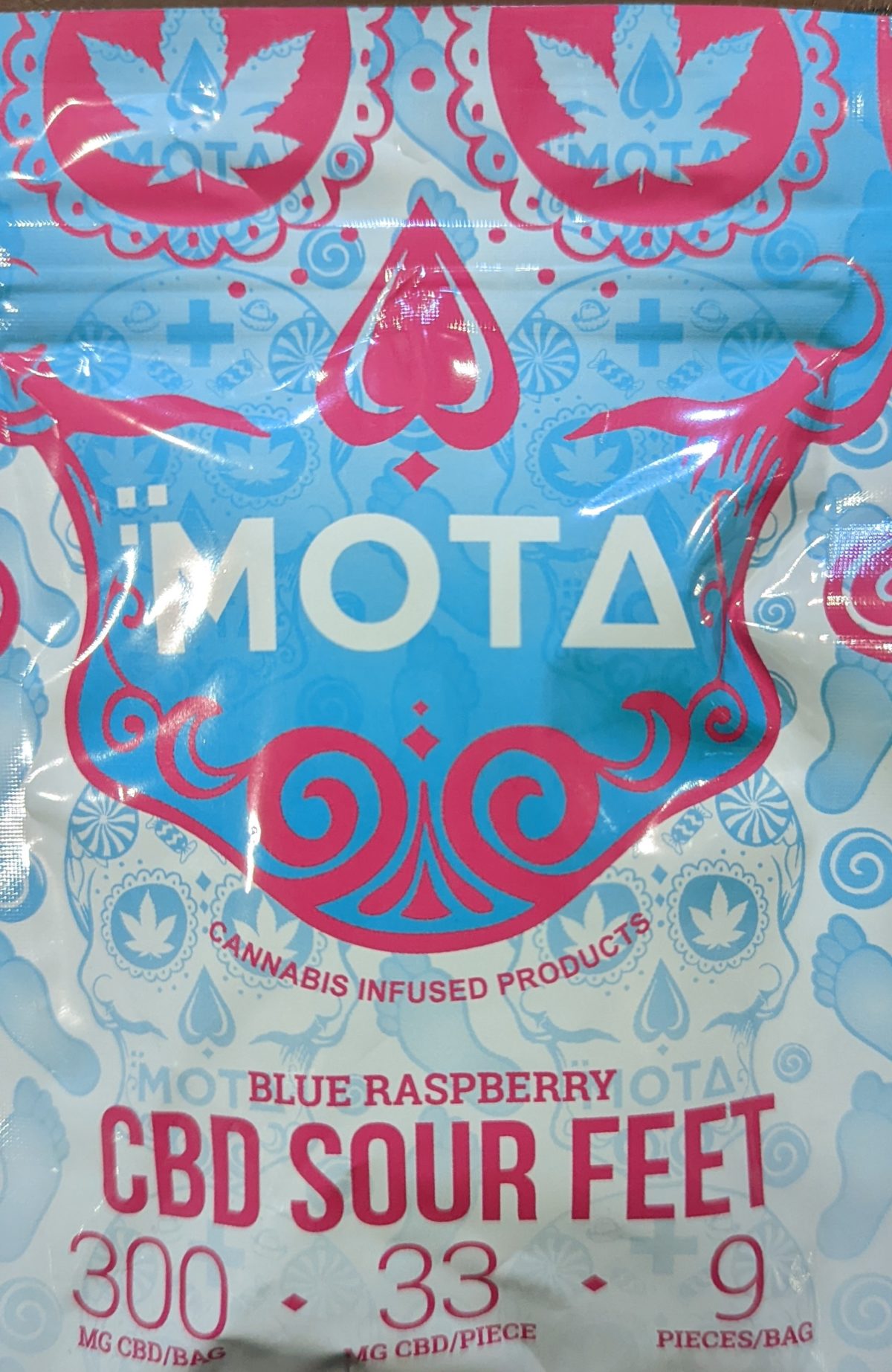 MOTA Medicated Gummies – 100mg THC, 20mg CBD – OMD